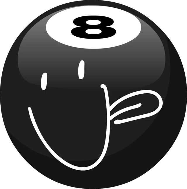 8-Ball From BFB - The Wiki Camp 2